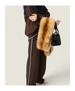 Miu Miu Straight-leg Knit Trousers