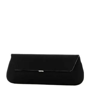 Amina Muaddi Flap Clutch