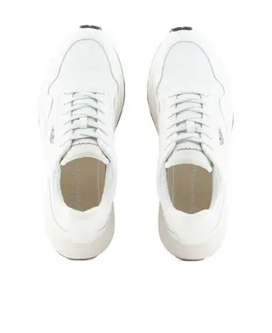 Emporio Armani Logo Detail Lace-up Sneakers