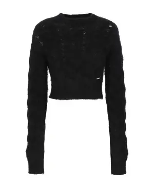 Dsquared2 Logo Plaque Brushed Effect Jumper