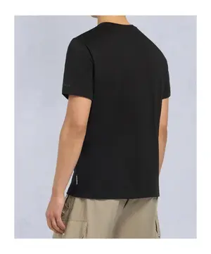 Moose Knuckles Dalon Logo Plaque T-shirt - Black