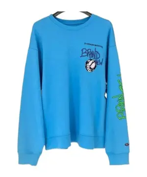 Chrome Hearts Long Sleeve Graffiti Sweatshirt