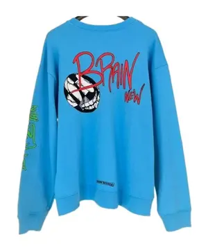 Chrome Hearts Long Sleeve Graffiti Sweatshirt