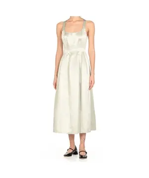 Philosophy Di Lorenzo Serafini Criss-cross Strap Long Dress