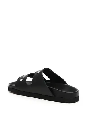 Palm Angels Logo Strap Sandals