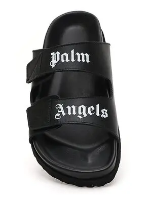 Palm Angels Logo Strap Sandals
