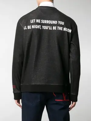 Valentino Garavani Moon Dust Print Sweatshirt
