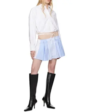 Alexander Wang Pleated Boxer Shorts