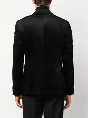 LARDINI Velvet Blazer Jacket