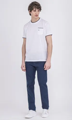 Paul & Shark T-shirt With Round Neck And Short Sleeves - White