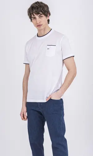 Paul & Shark T-shirt With Round Neck And Short Sleeves - White