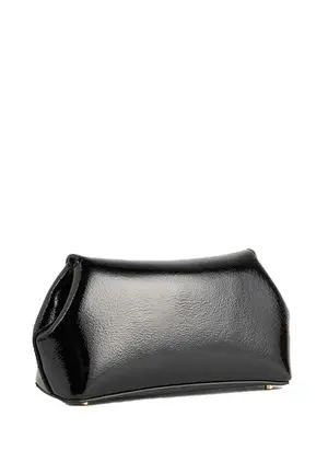 TOTEME T-lock Mini Clutch Bag - Black
