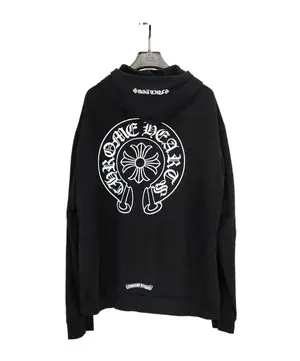 Chrome Hearts Zipper Sweatshirt With Hood