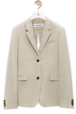 Loewe Single-breasted Tailored Jacket
