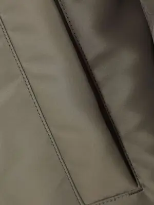 Sacai Panelled Drawstring Hoodie