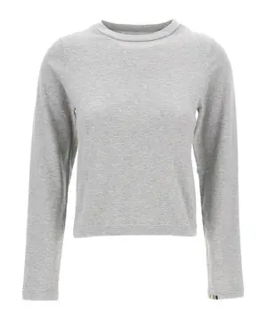 Extreme Cashmere Long Sleeve Round Neck Sweater