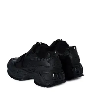 Off-White Glove Round Toe Sneakers - Black
