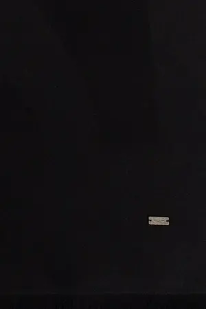 Saint Laurent Monogram Frayed Edge Scarf