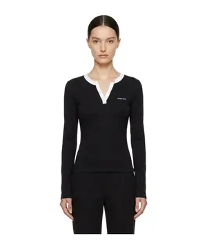 Marissa Chiara Long-sleeved T-shirt With Contrasting Trim