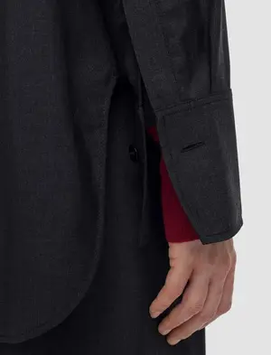 JOSEPH Button-up Shirt With Patch Pockets