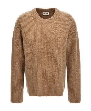 P.a.r.o.s.h Crew-neck Waffle-knit Jumper