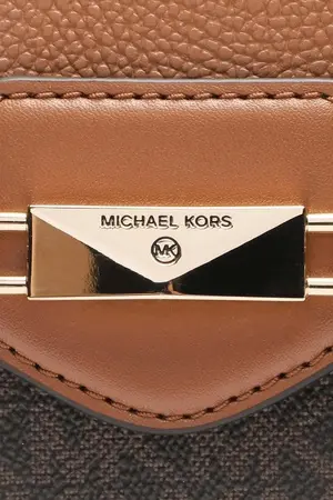Michael Kors Logo Shoulder Bag - Brown