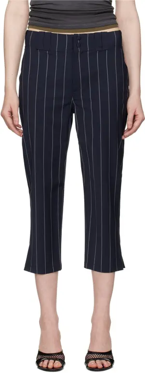 Alexander Wang Pin-striped Capris