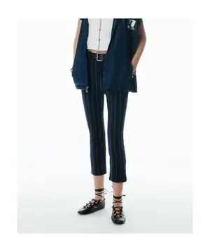 Alexander Wang Pin-striped Capris