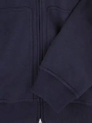 Brunello Cucinelli Zip-up Hoodie With Drawstring - Cobalt Blue