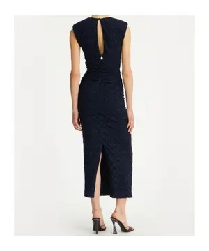 ROTATE BY BIRGER CHRISTENSEN Floral-lace Midi Dress