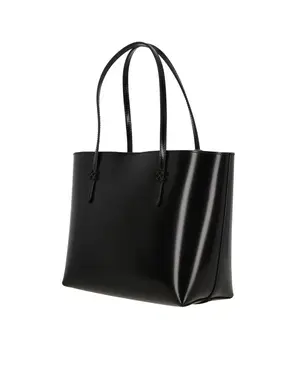 Off-White Slogan Printed Tote Bag