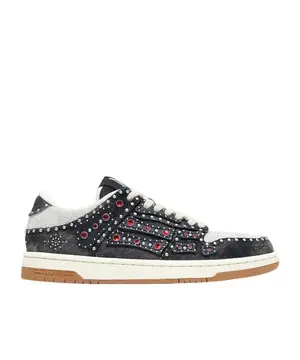 Amiri Studded Low Top Sneakers - Black