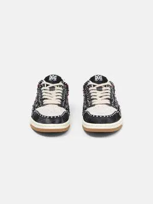 Amiri Studded Low Top Sneakers - Black
