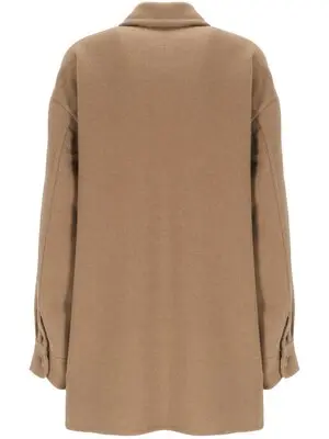 Max Mara Collared Button-up Coat