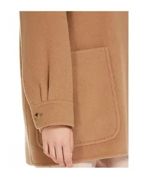 Max Mara Collared Button-up Coat