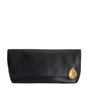 JIL SANDER Jewel Zip Clutch Bag