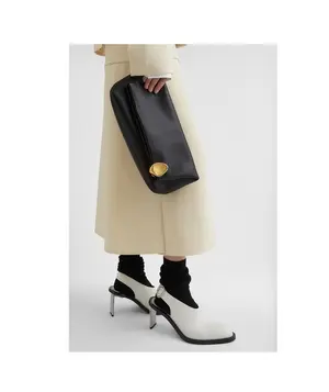 JIL SANDER Jewel Zip Clutch Bag