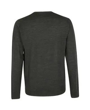 PAOLO PECORA Crew Neck Sweater - Black
