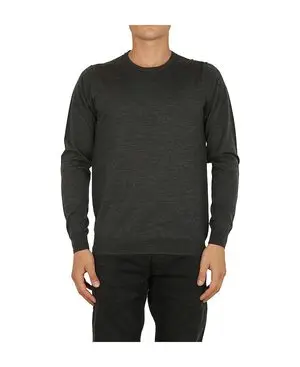 PAOLO PECORA Crew Neck Sweater - Black