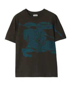 Burberry Equestrian Knight Print Crewneck T-shirt - Snug