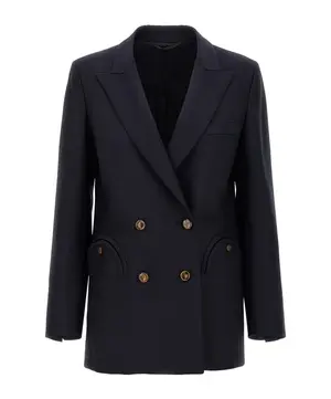 BLAZÉ MILANO First Class Double Breasted Jacket - Black