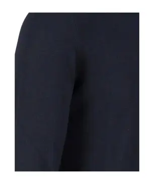 ZANONE Flexwool Turtleneck Knitwear With Ribbed Details - Black