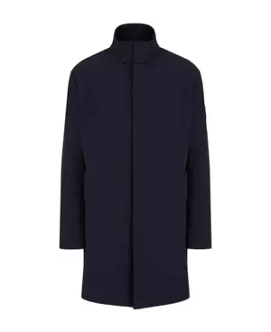 Giorgio Armani Concealed Fastened Straight Hem Parka
