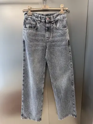 Brunello Cucinelli Belt Loops Five Pocket Jeans