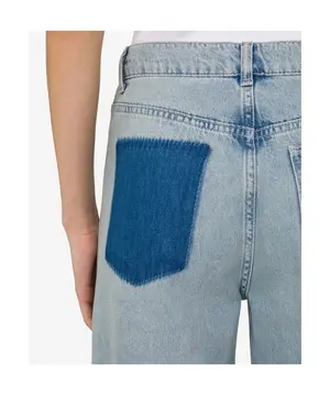 Moschino Light Wash Denim Jeans