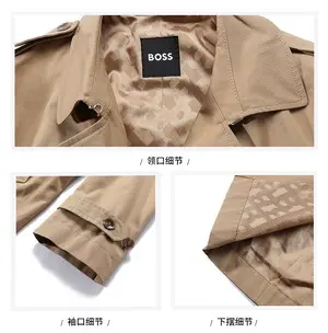 Hugo Boss Double-breasted Trench Coat