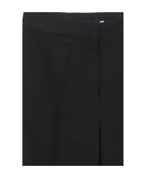 Stella McCartney Tailored Wool Flared Trousers - Black