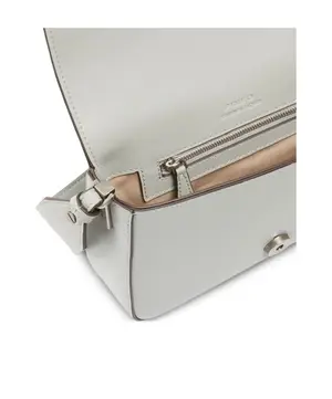 Pinko Love Birds Buckled Mini Shoulder Bag - Grey