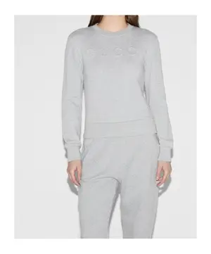 Gucci Crewneck Sweatshirt With Embossed Logo