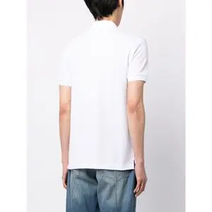 Play Comme Des Garcon Lapel Short-sleeved Polo Shirt
